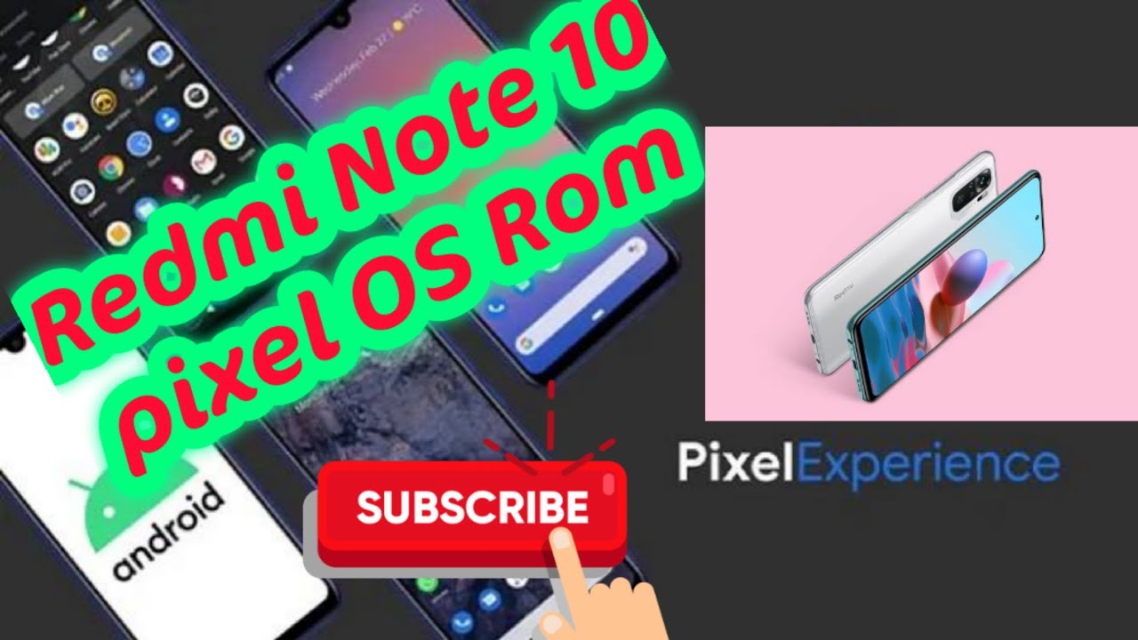 New Pixel Experience Rom For Xiaomi Redmi Note 10 #pixelexperience # ...