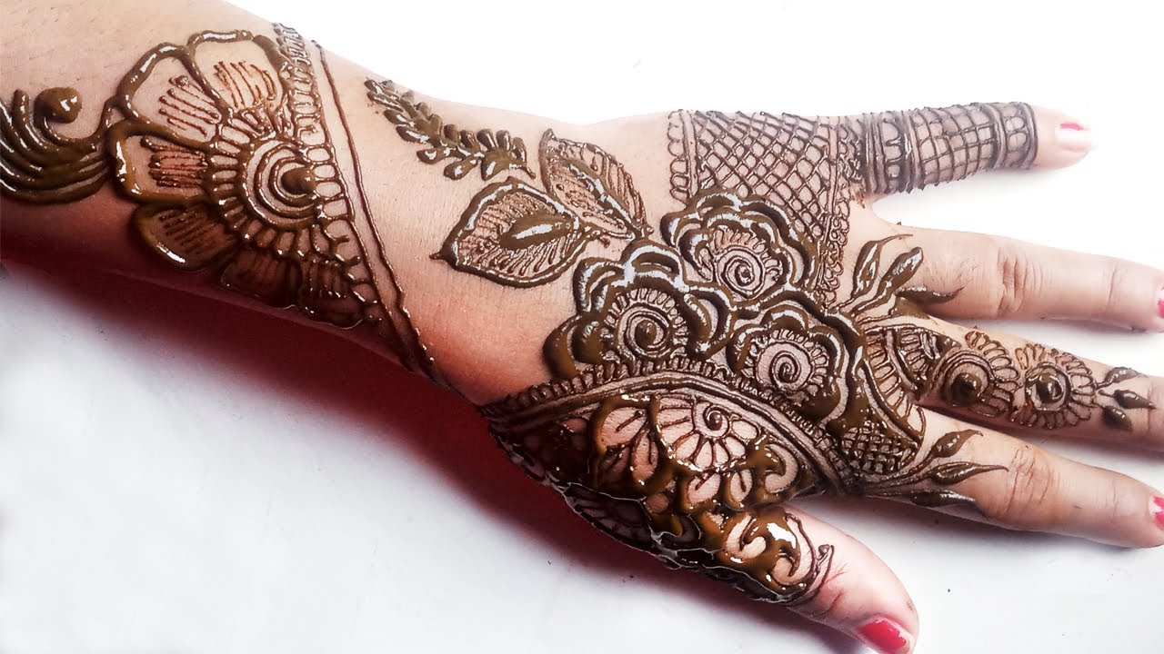 New easy Raksha bandhan mehndi design | Rakhi special mehndi design ...