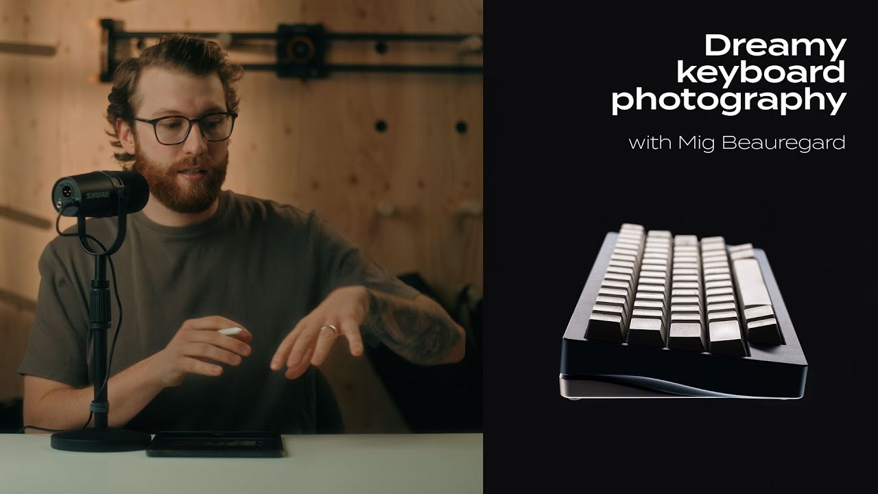 How a pro photographer shoots captivating keyboard photos with @migbrgd ...