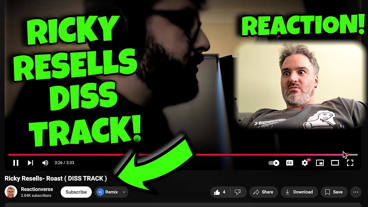 This Content Creator ‘DISSED’ Me On A Diss TWACK! REACTION - YouTube
