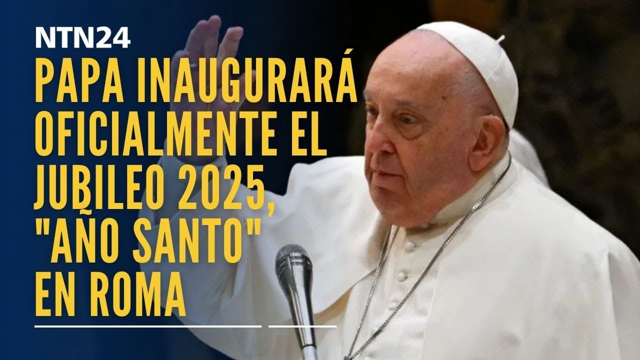 El papa Francisco celebra la Navidad e inaugurará oficialmente el ...