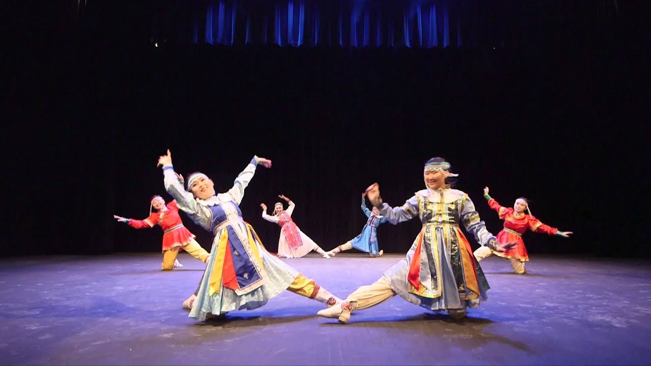 Myangad Bujig- Mongolian Traditional Dance - YouTube