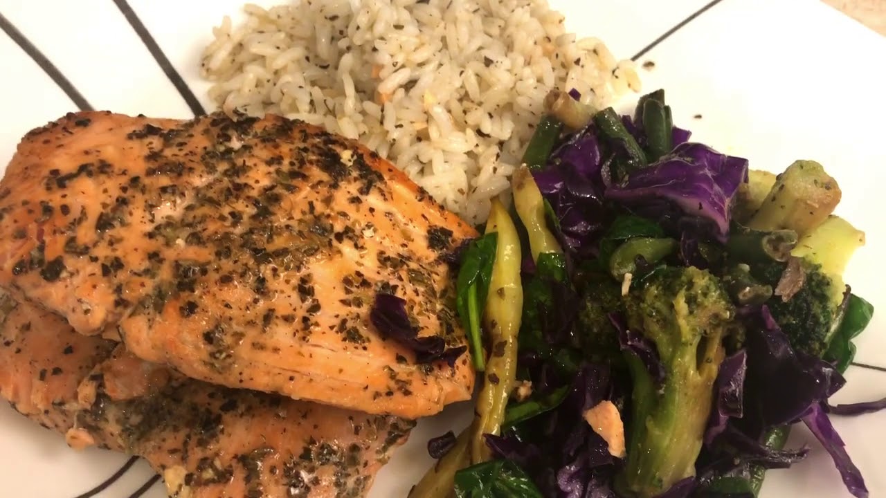 Salamon easy recipe for lunch - YouTube