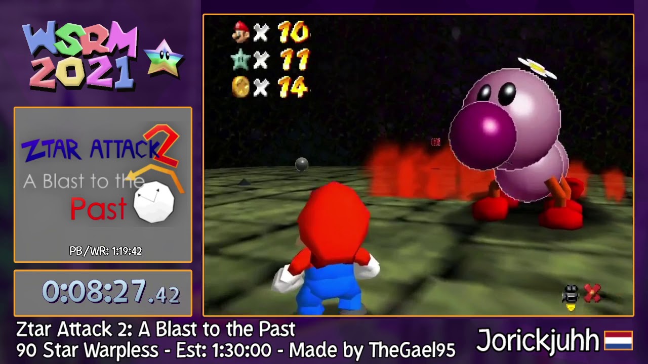 WSRM2021 - Ztar Attack 2: A Blast to the Past 90 Star Warpless by ...