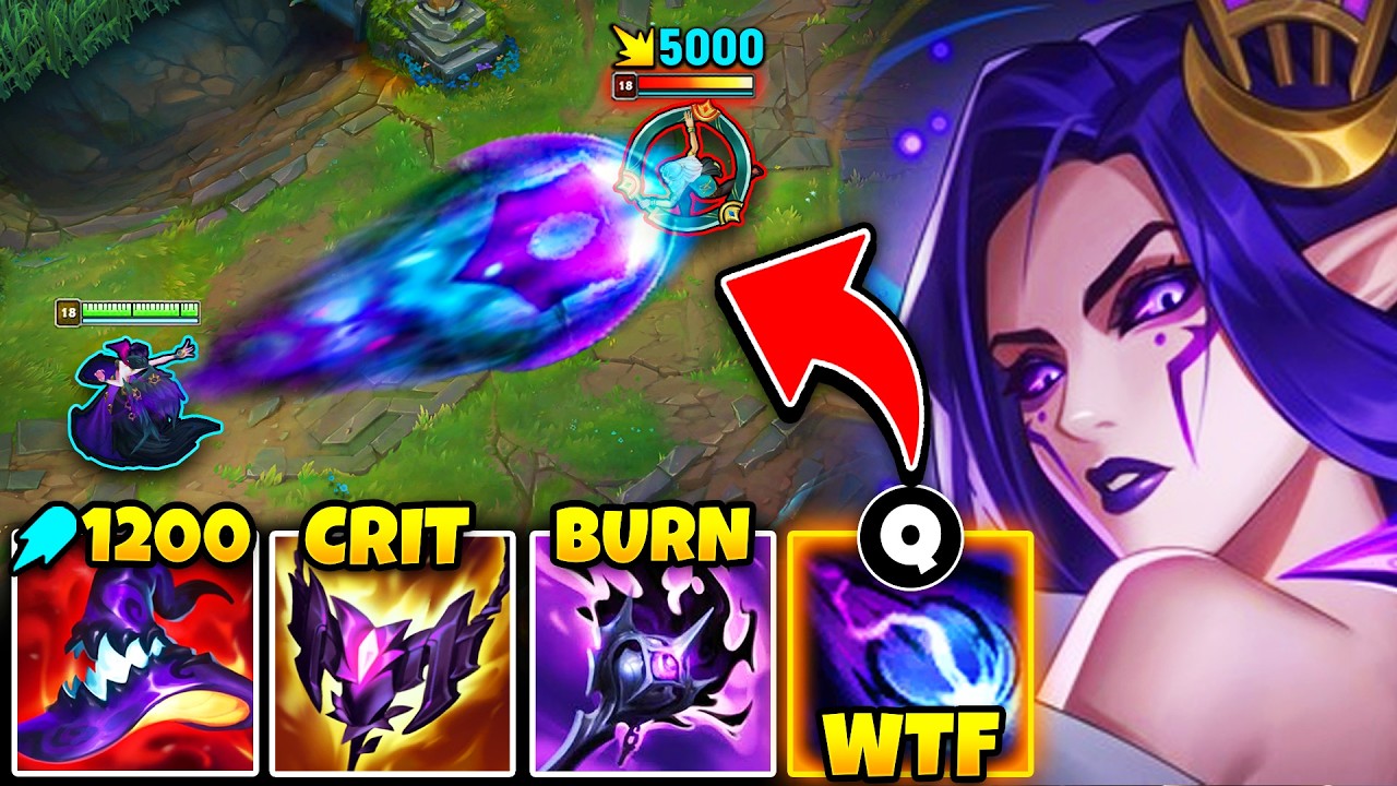 Morgana with 1200 AP only needs ONE button to kill you (PRESS Q = 100% ...