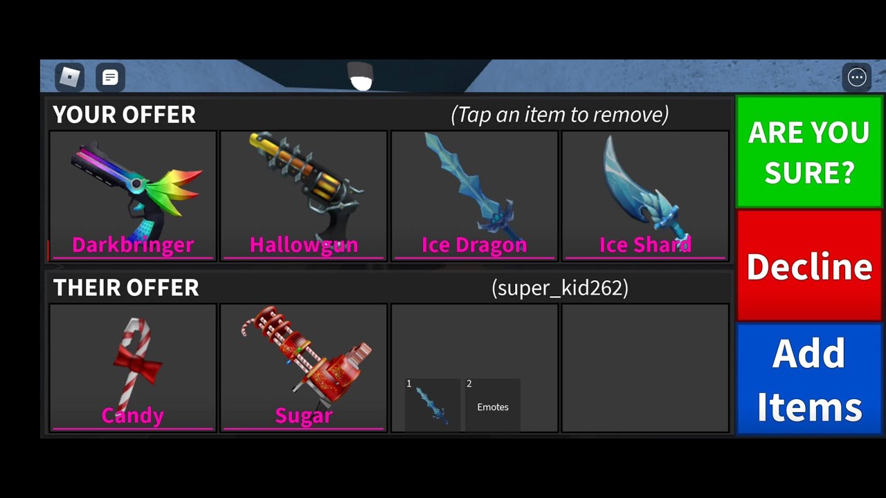Trading for Candy Set! MM2 getting back to rich! #4 - YouTube