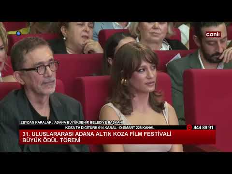 31. Uluslararası Adana Altın Koza Film Festivali Büyük Ödül Töreni  #CanlıYayın