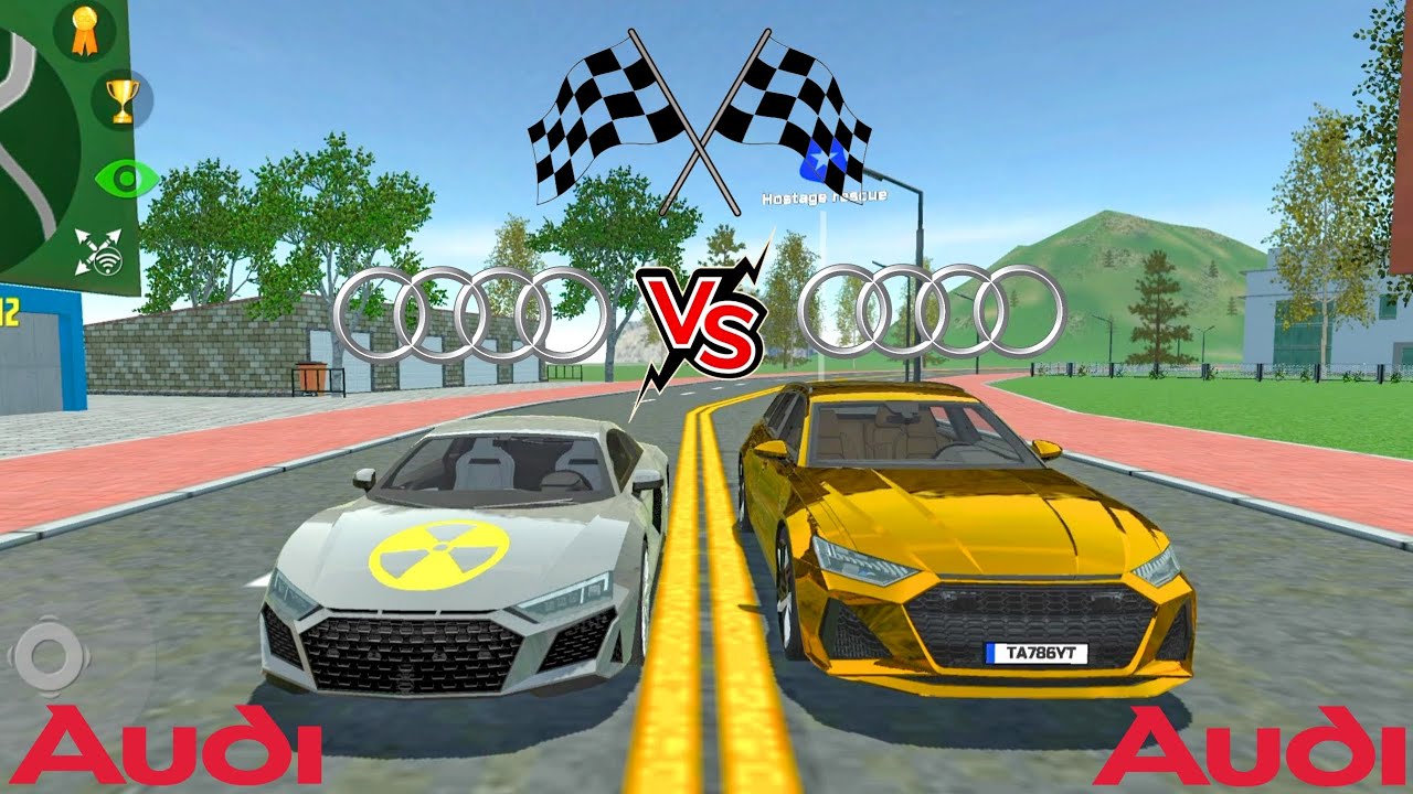 Car Simulator 2 | Audi VS Audi | RS6 VS R8 | Race & Top Speed | Car ...