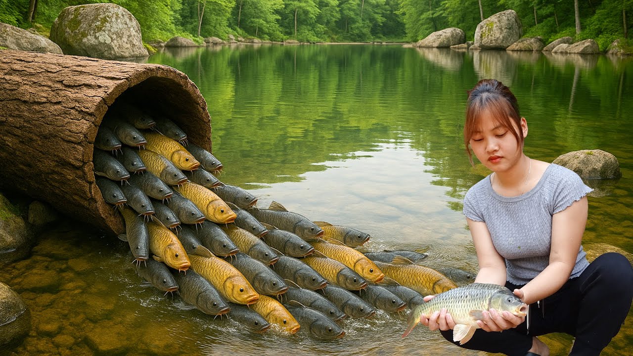 How To Catch Many Big Fish, Tips Fishing a lot of Nature Fish, Hue ...