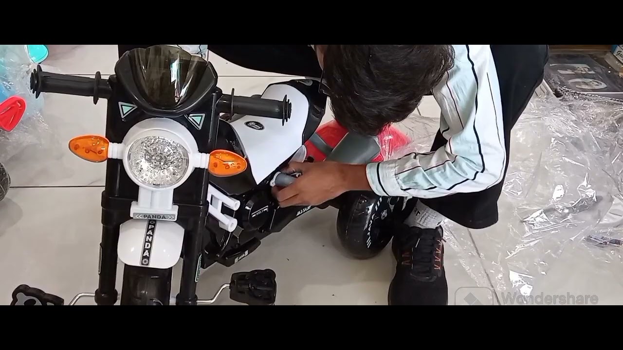 Panda java tricycle unboxing & assembly - YouTube