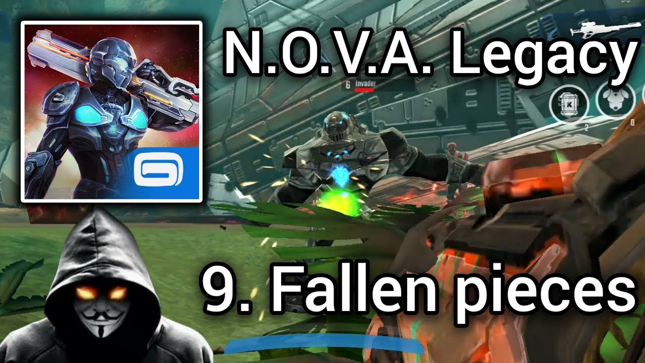 9. Fallen pieces ( Reach the fallen ship ) New ceres jungle N.O.V.A ...