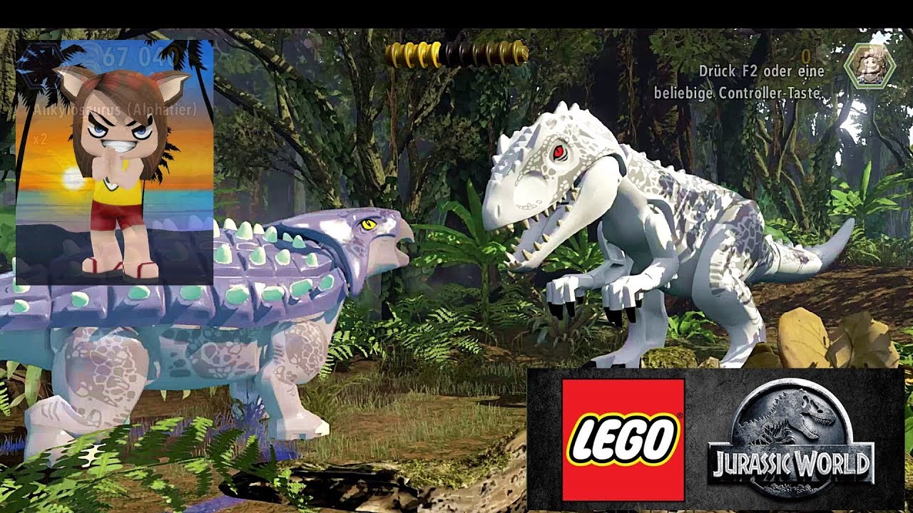 Lego Jurassic World #19 Der Ankylo macht den Indominus platt ...