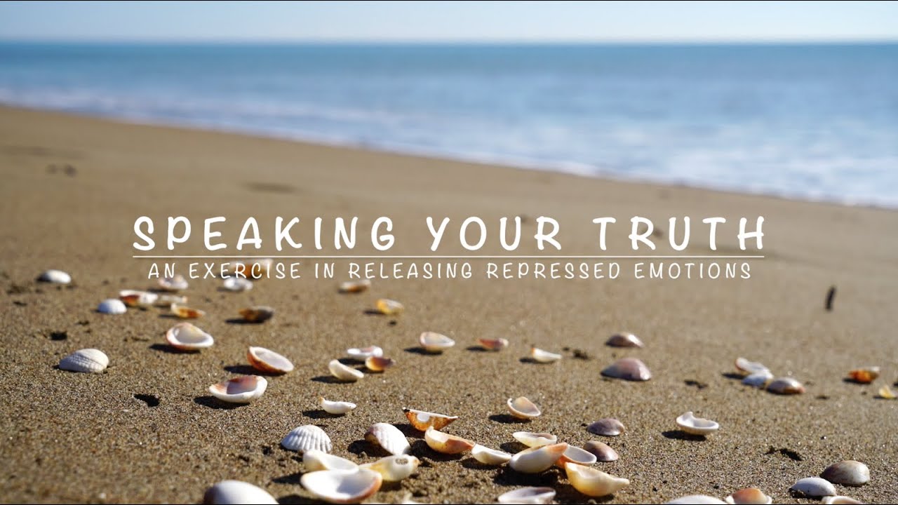 Speaking Your Truth Guided Meditation | Releasing Repressed Thoughts ...