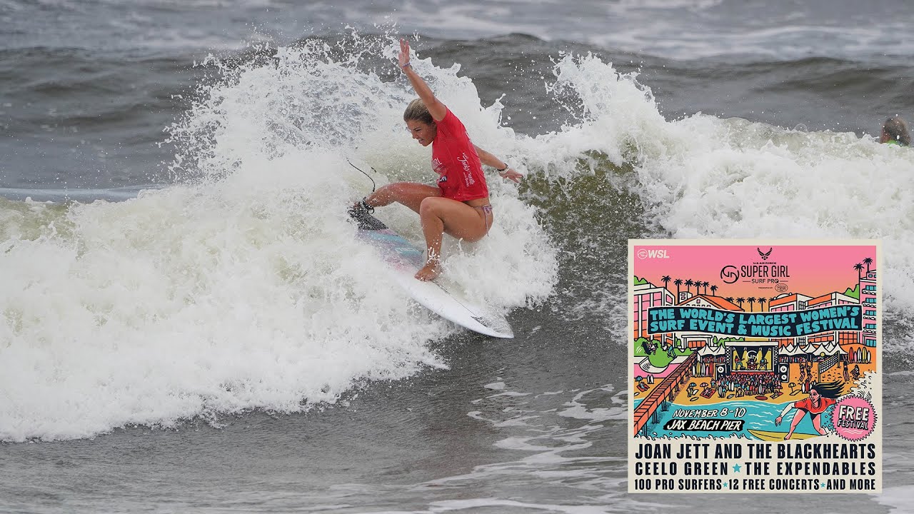 Lilie Kulber Lights Up U.S. Air Force Super Girl Surf Pro with 16.17 ...