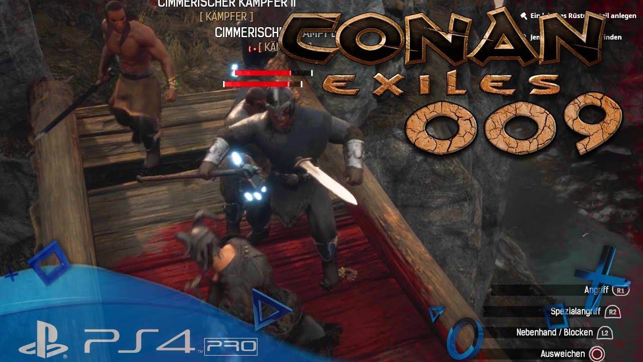 Conan Exiles PS4 🇩🇪 Gegner Massen 009 Let´s Play Conan Exiles ...