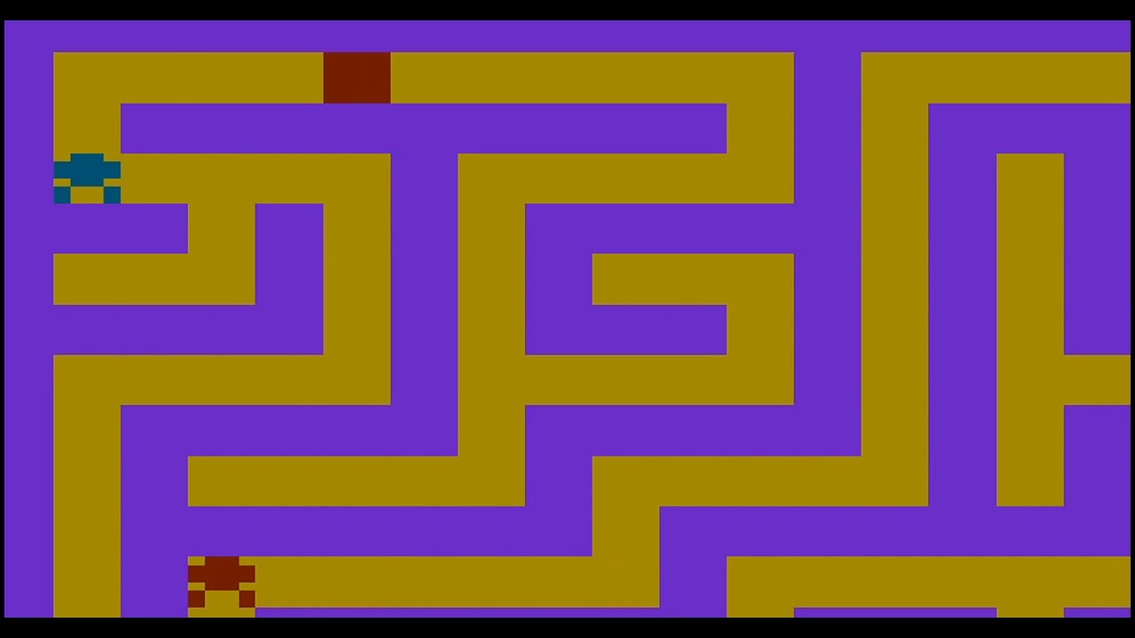 Maze Craze Gameplay Atari 2600 - YouTube