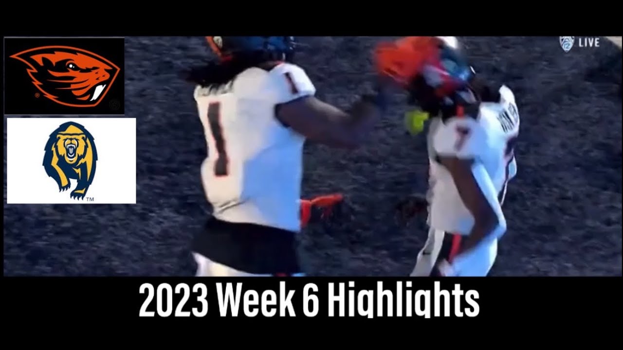 #15 Oregon State vs Cal Highlights | College Football Week 6 | 2023 ...