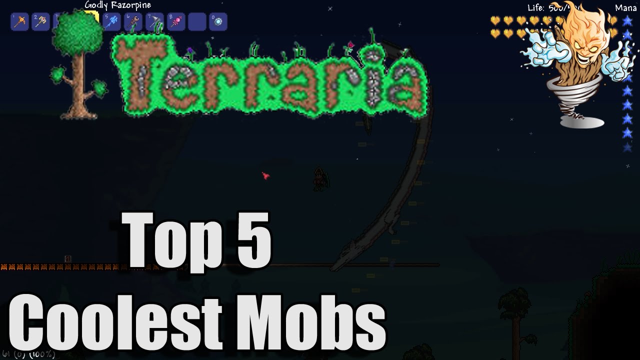 Terraria Top 5 Coolest Mobs | Terraria Countdown - YouTube