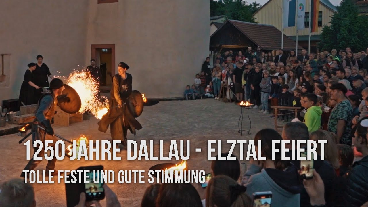 1250 Jahre Dallau / Tolle Feste und gute Stimmung / Elztal - YouTube