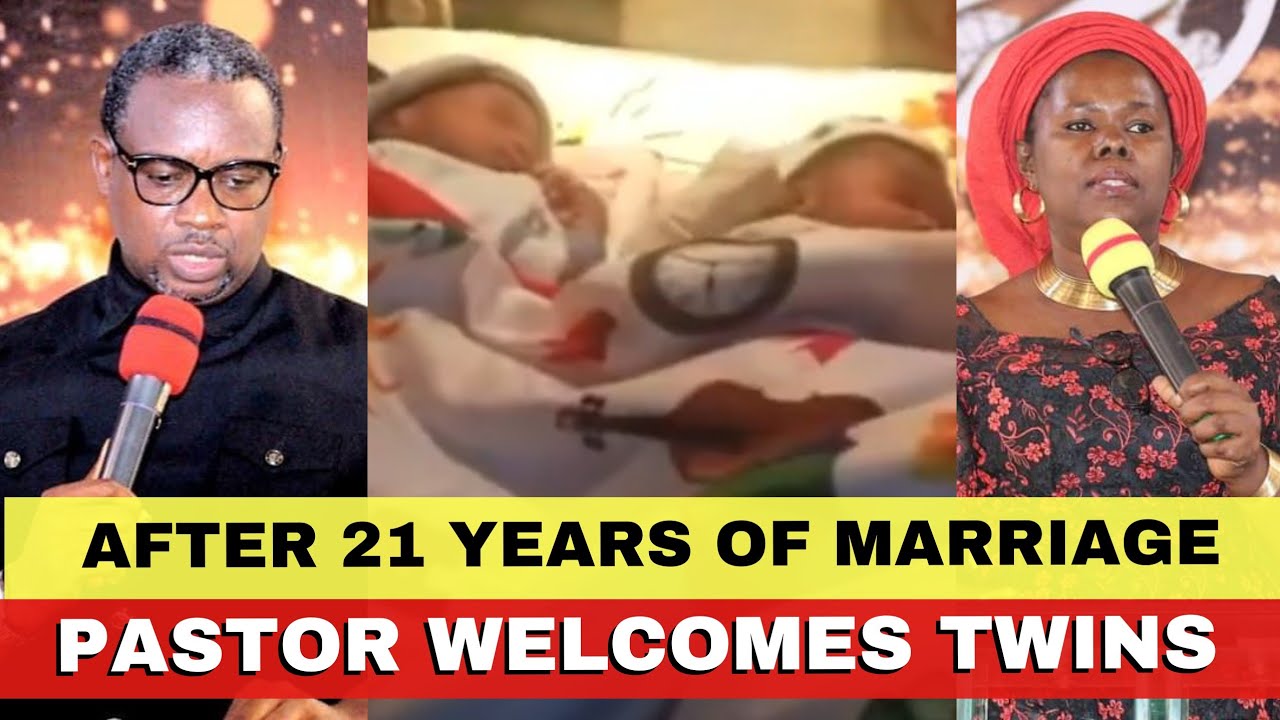 MIRACLE!!! Pastor Welcomes Twins After 21 Years of Marriage - YouTube