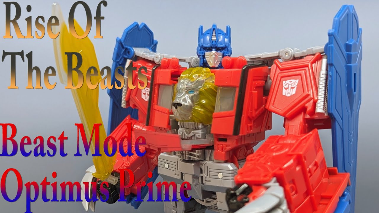 Chuck's Reviews Transformers Rise of the Beasts Beast Mode Optimus ...