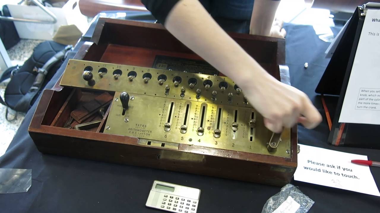 Arithmometer Demo - YouTube