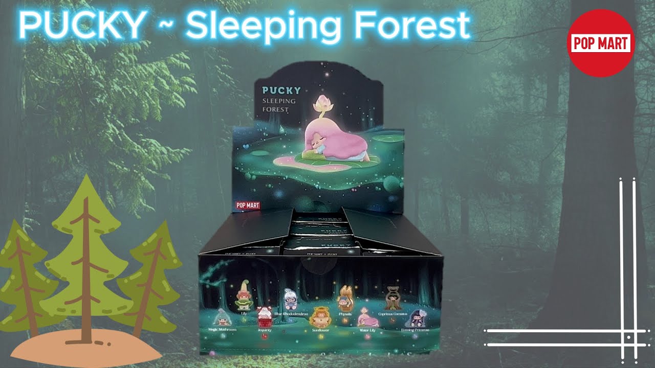 【POPMART】PUCKY Sleeping Forest 🧚🏻‍♀️🌸🌻 - BLIND BOX FULL SET UNBOXING ...