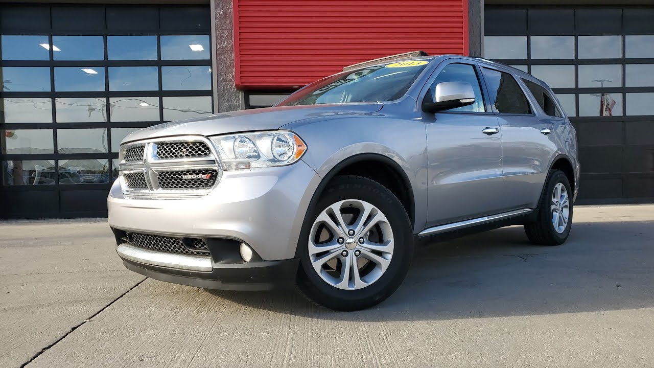 2013 Dodge Durango Crew AWD - YouTube