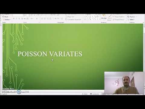 How to generate Poisson random variables - YouTube
