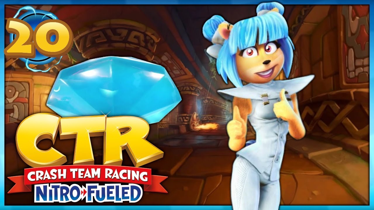Blauer Edelstein-Cup mit Megumi! 🏁 Crash Team Racing Nitro-Fueled #20 ...