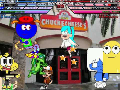 GLG6518 MUGEN Request: Team Gumball Vs Team Dipper (4v4 Simul)