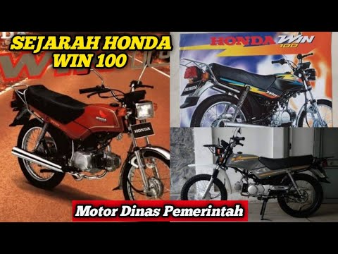 Motor Dinas Pekerja Keras, Sejarah Motor Honda Win 100 - YouTube