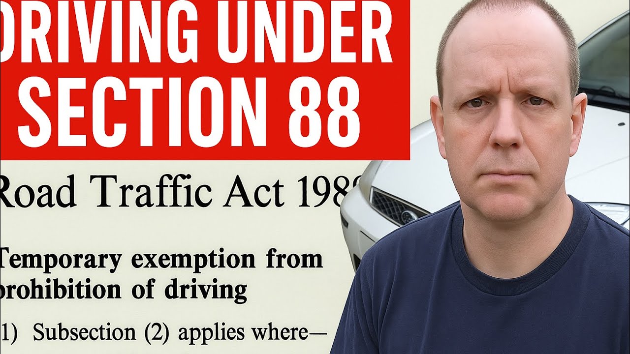 Driving Under Section 88: Are You Actually Legal to Drive? - YouTube