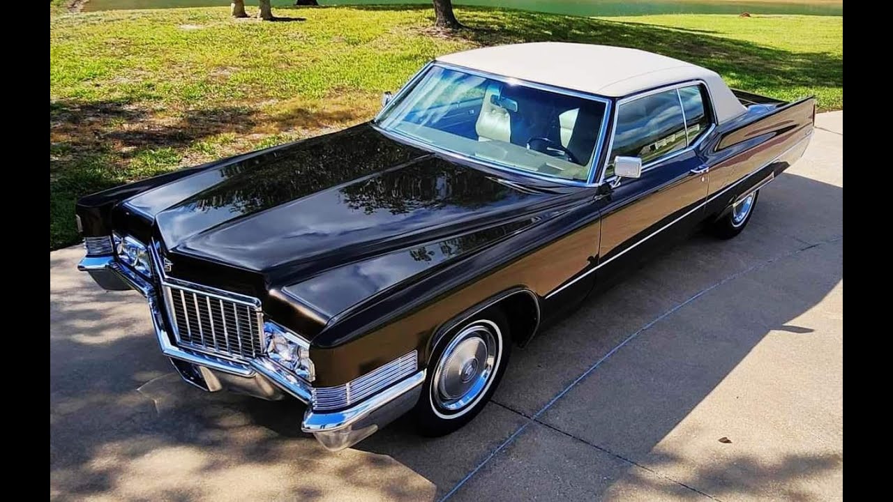 A drive in the wonderful '70 Coupe deVille! - YouTube