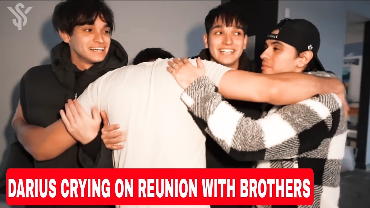 Darius' SURPRISE Reunion with Brothers Lucas, Marcus, and Cyrus at Home ...