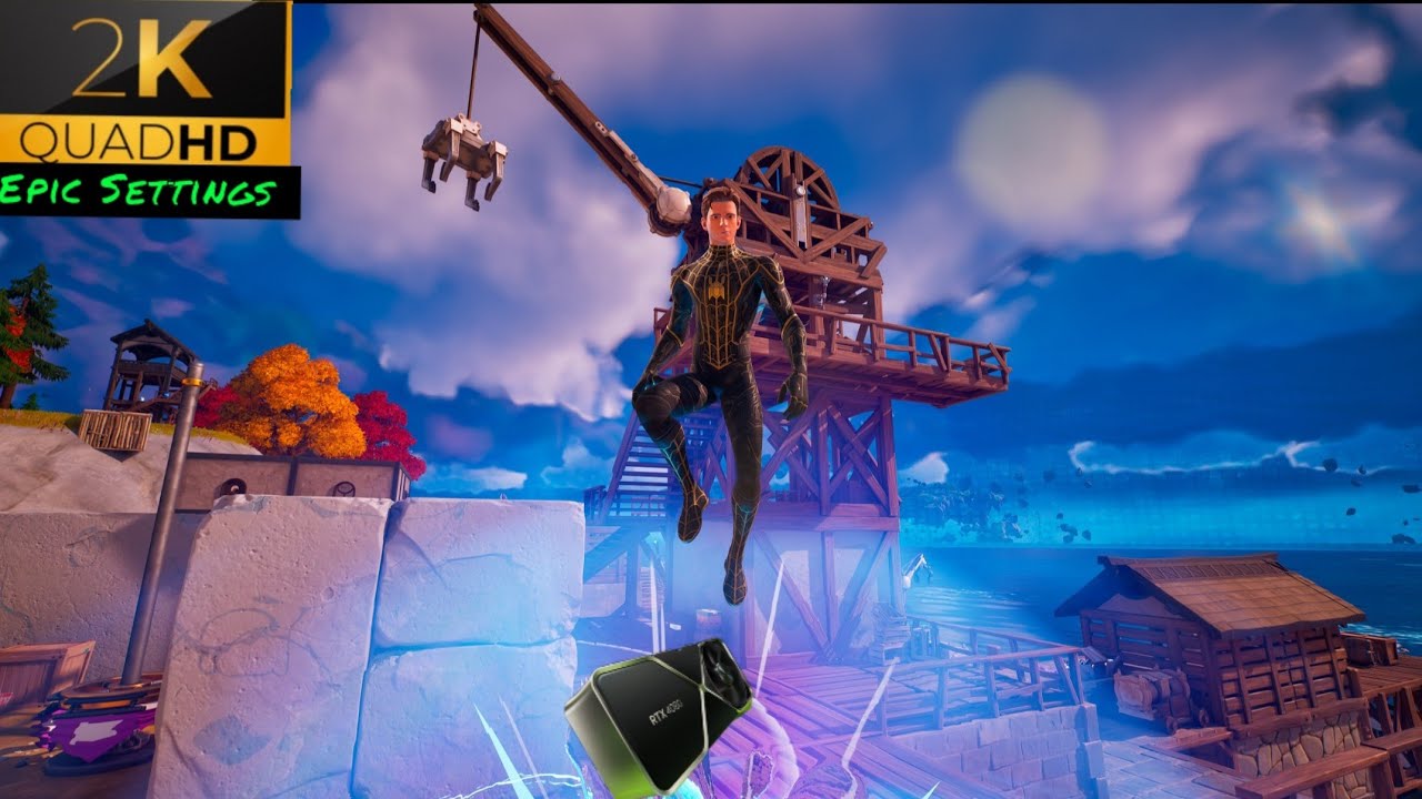 RTX 4080 Fortnite Ch. 4 | Epic Settings 2560 x 1440p | Benchmark - YouTube