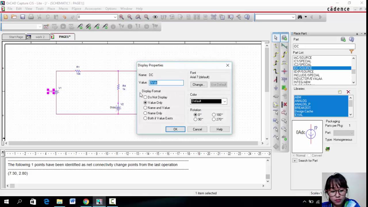 การเขียนวงจรโดยใช้โปรแกรม OrCAD Capture CIS Lite2 - YouTube