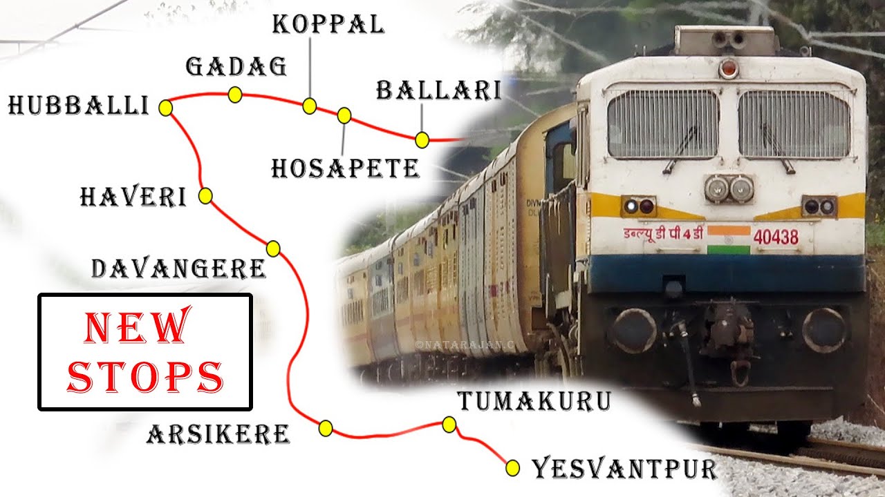 NEW DELHI CONNECTIONS | KARNATAKA SAMPARK KRANTI Express Route Change ...
