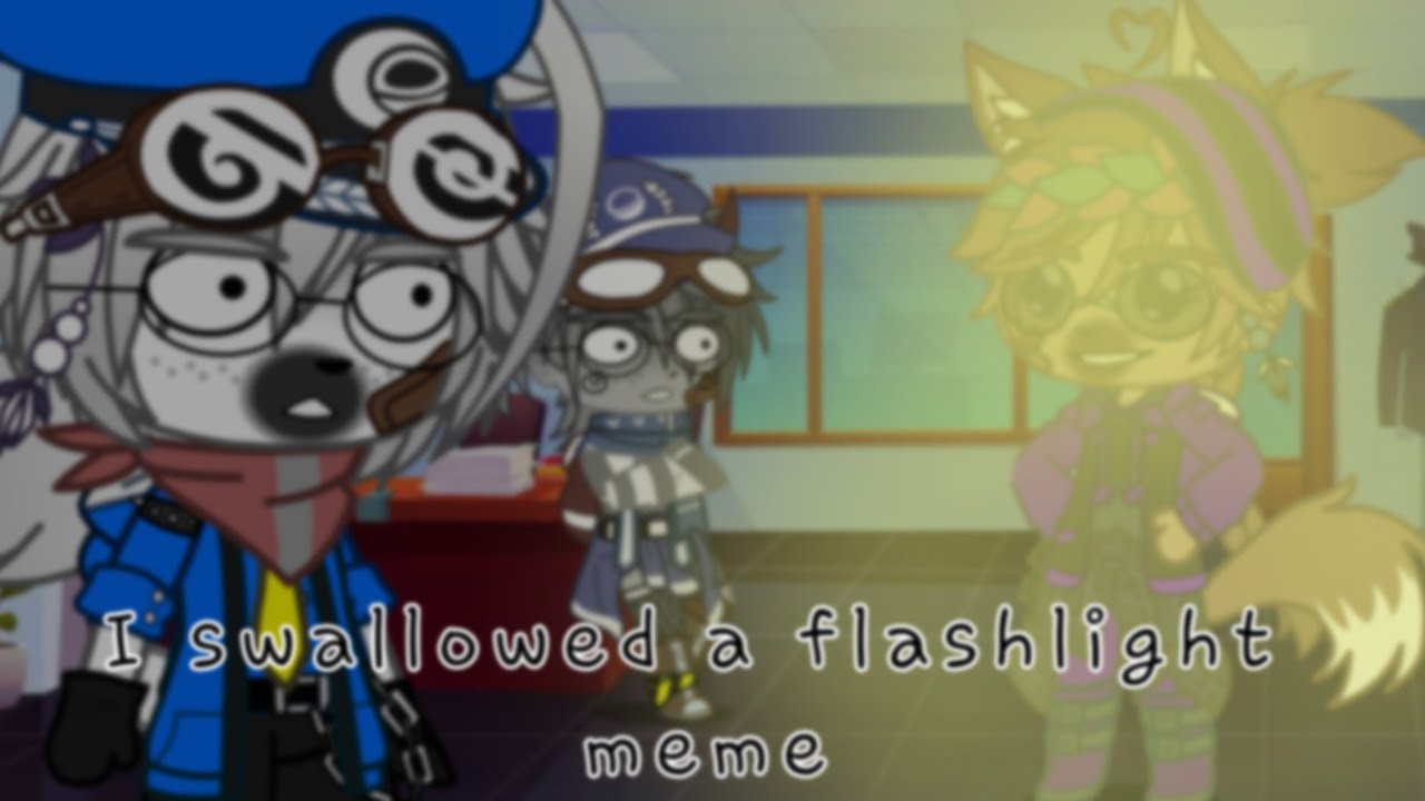I swallowed a flashlight meme // Crappost // Ft. the police gang ...