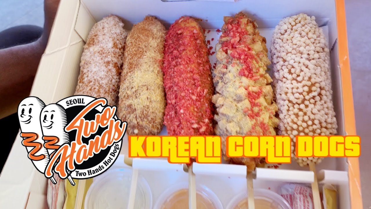 THE BEST KOREAN CORN DOGS | TWO HANDS NEW YORK CITY | WOW ! - YouTube