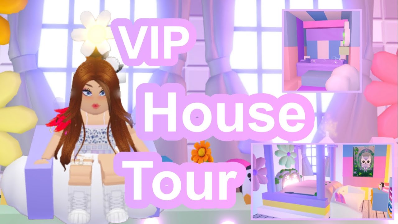 Touring my new VIP House | (Roblox Adopt Me!) - YouTube