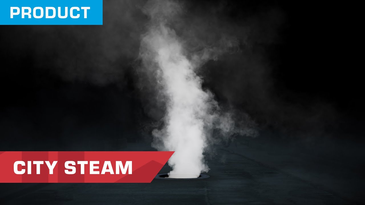 City Steam Stock Footage Now Available | ActionVFX - YouTube