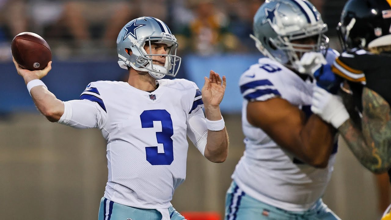 Garrett Gilbert Highlights | Preseason Debut - YouTube