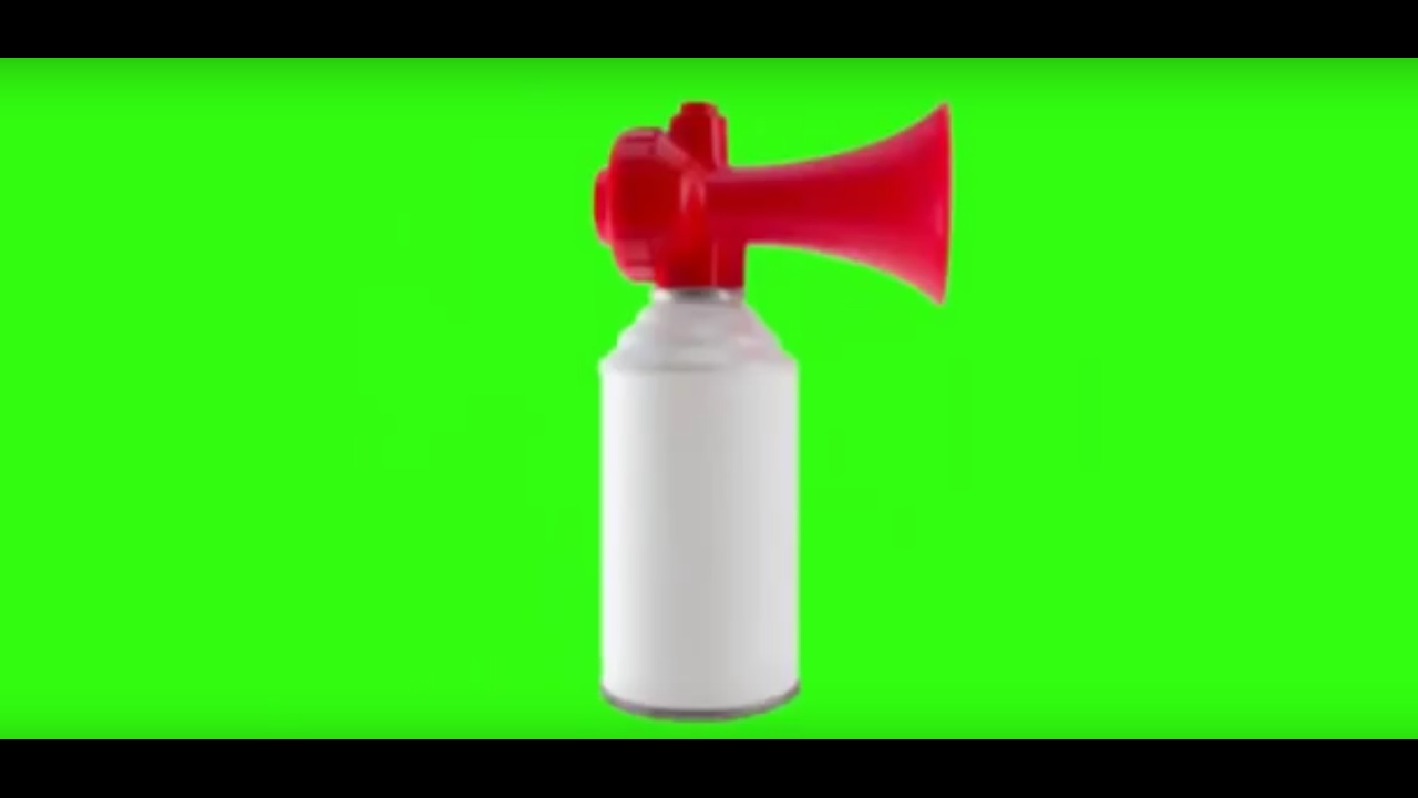 MLG Air Horn/ Green Screen / Clip HQ - YouTube