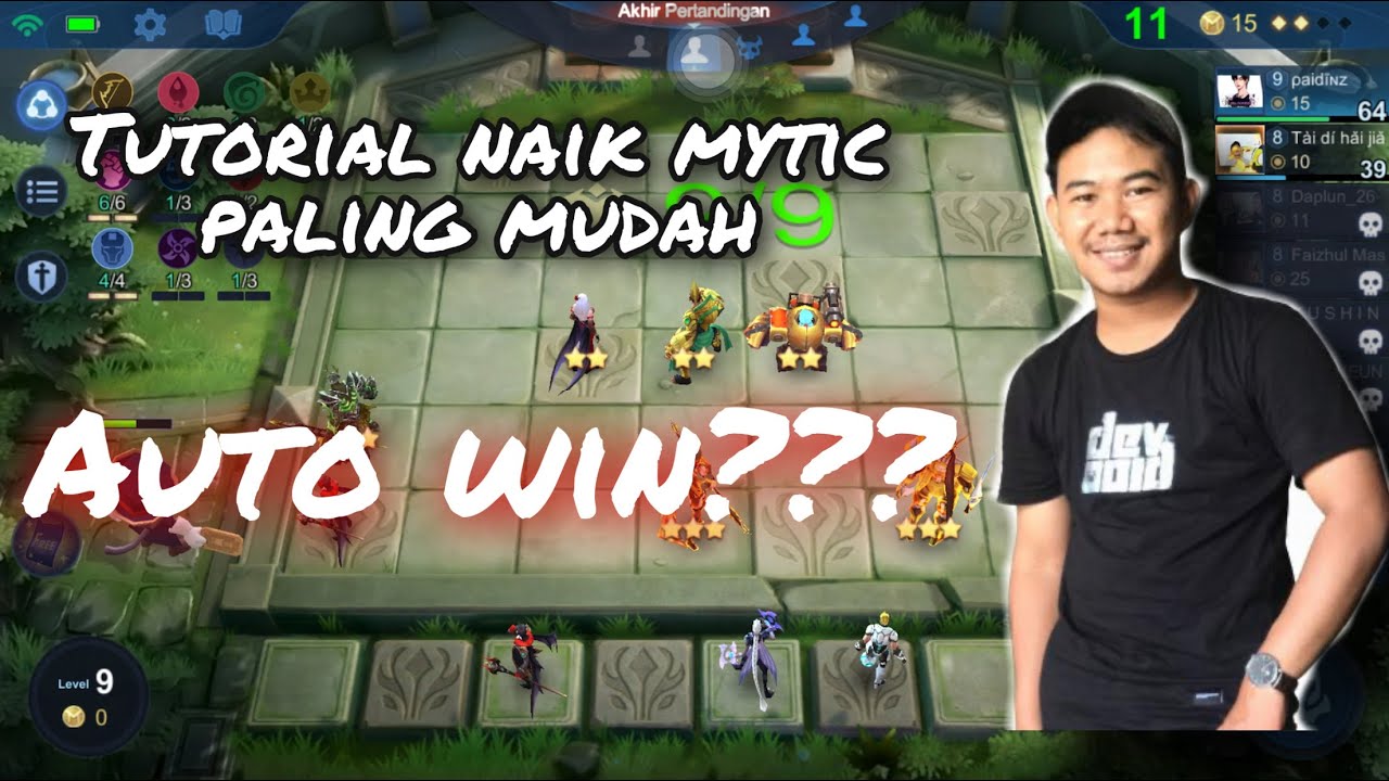 Tutorial Combo mudah naik ke mytic - YouTube