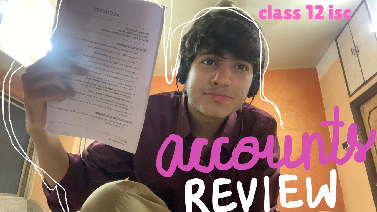 class 12 accounts paper review | isc class 12 - YouTube