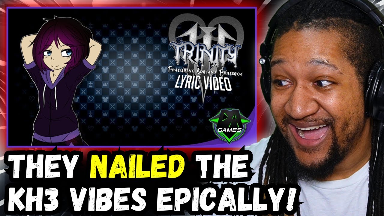 DAGames Ft. ADRISAURUS - "TRINITY" (KINGDOM HEARTS 3 SONG) Reaction ...
