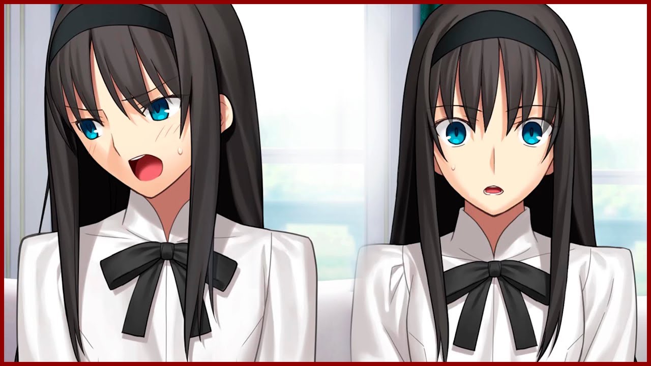 Shiki tried to fool Akiha | 月姫 - Tsukihime - YouTube