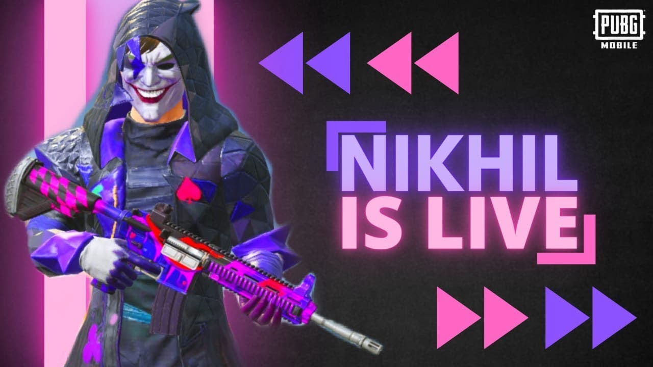 NIKHIL GAMING Live Stream | PUBG | thelugu Hindi gamer - YouTube