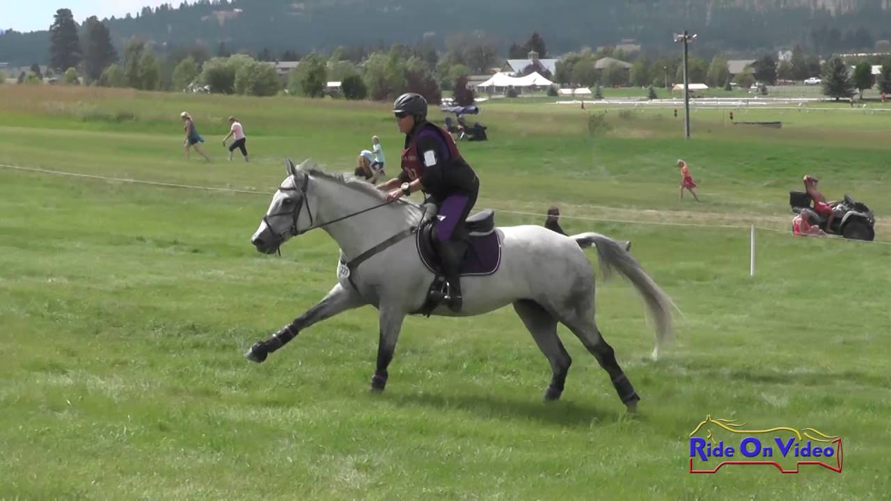 227XC Nadia Novik on Georgie Training 3-Day Cross Country Rebecca Farm ...